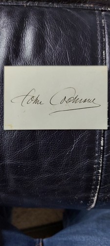 Civil War autograph--USA Gen/Rep John Cochrane signed card | eBay