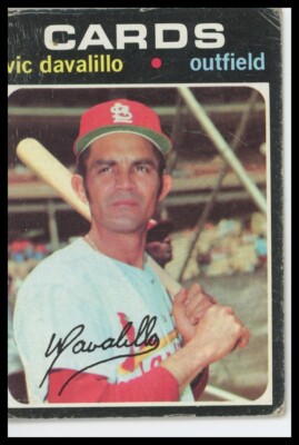 1971 Topps #4 Vic Davalillo St. Louis Cardinals | eBay
