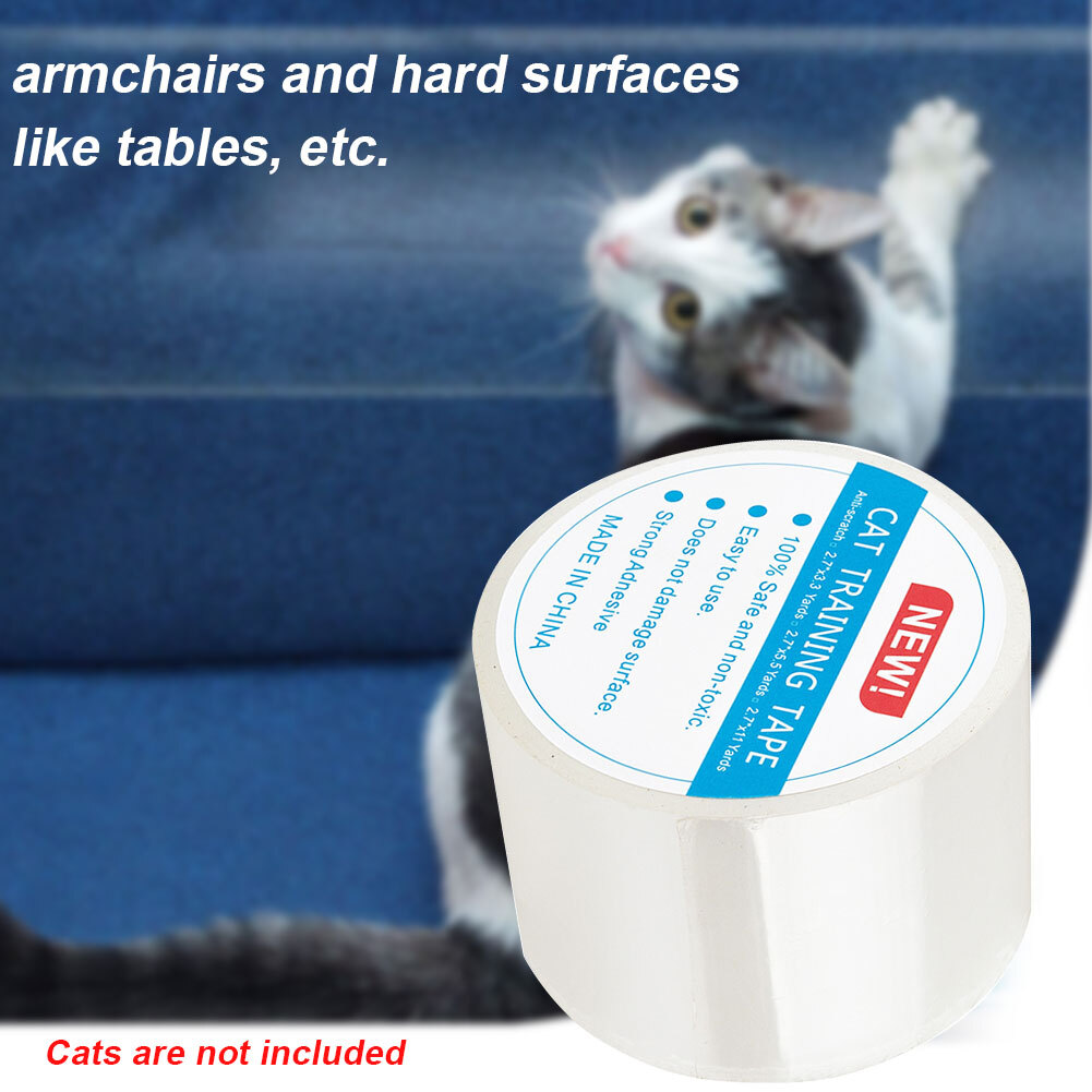 Anti ScratchSafe Cat Training Tape Sofa Protection Furniture Deterrent ...