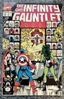Infinity Gauntlet #2 1991 Marvel Comics Avengers Thanos Perez First ...
