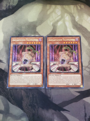 Yugioh - Impcantation Talismandra CYHO-EN013 NM 1st ed Rare x2 | eBay