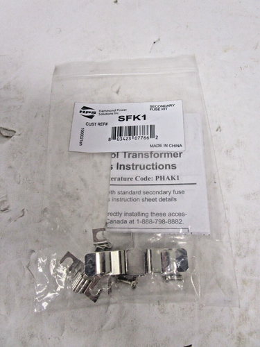 NEW Hammond Sfk1-NSB Secondary Fuse Holder Kit | eBay