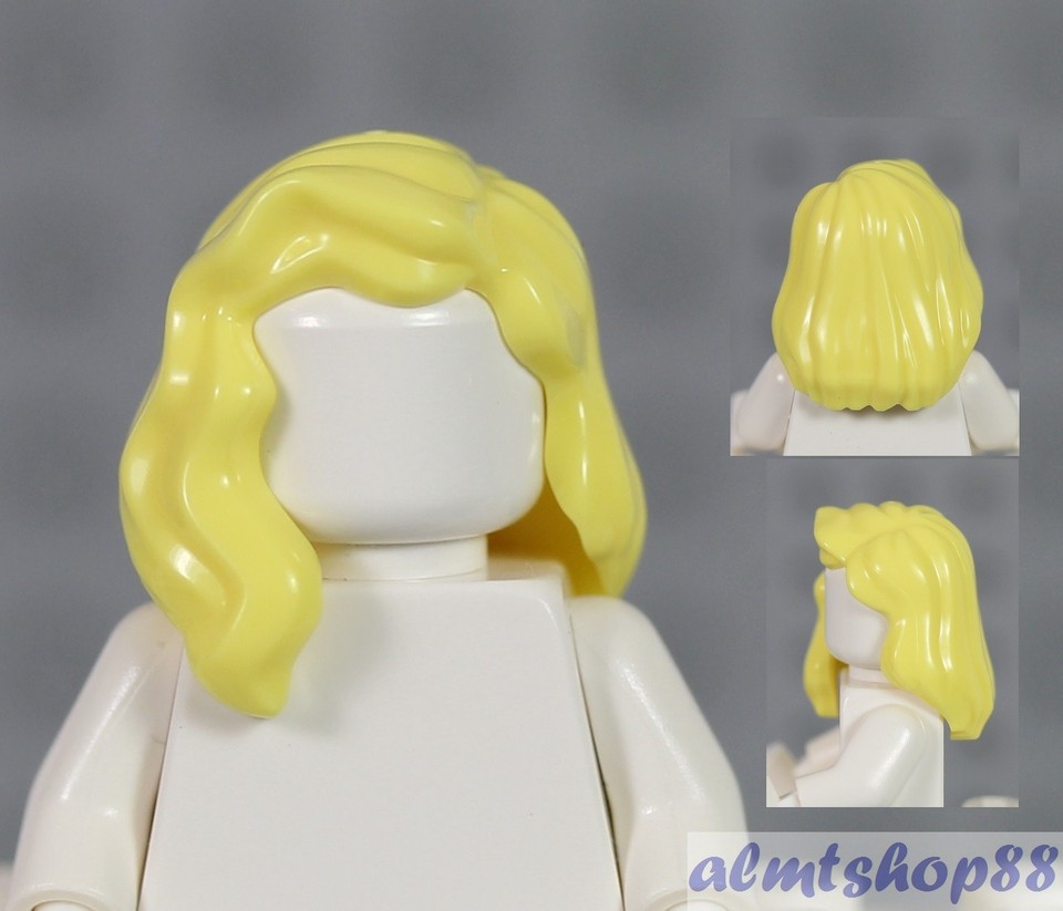 LEGO - FEMALE Hair Pieces - PICK YOUR COLORS & STYLE - Minifigure Wigs ...