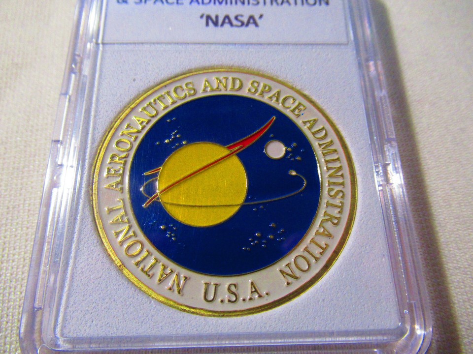 NATIONAL AERONAUTICS & SPACE ADMINISTRATION 'NASA' Challenge Coin | eBay
