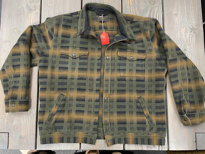 Filson Beartooth Camp Plaid Blanket Style Pattern Heavy Cotton Shirt ...