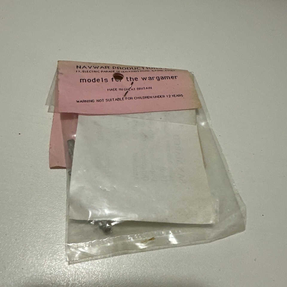 NavWar WWI Naval Mini 1:3000 Italian San Marco Armoured Cruiser N4305A ...