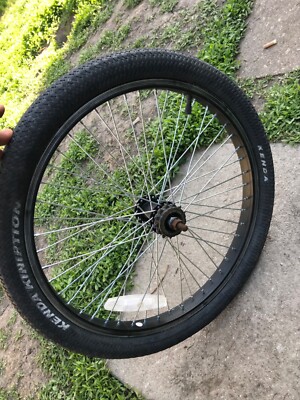 48 spoke 20in mongoose bmx rear rim black Acceptable Bad Freewheel | eBay