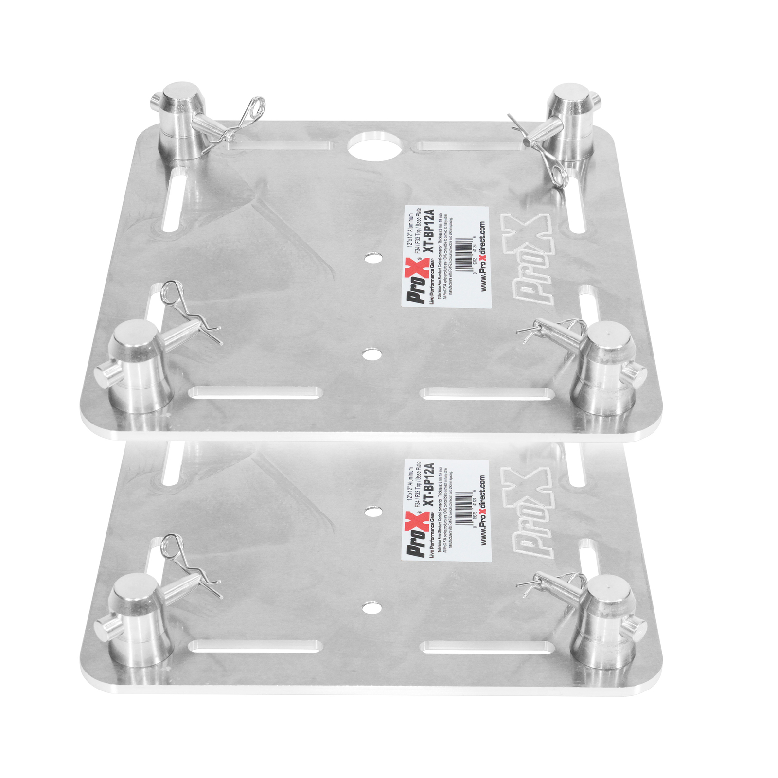 Pro X Pack of Two 12" Aluminum Base Plates Universal F34 Trussing | eBay