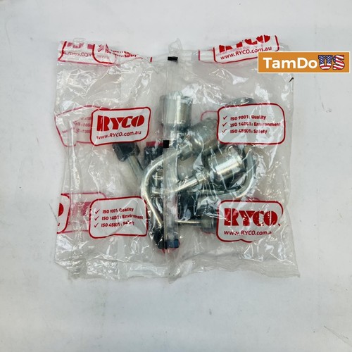 RYCO T2280-0609 JSEAL 90° Long Bend Hydraulic Fitting, -06 JIC to -09 ...