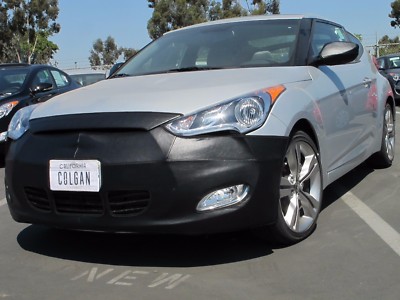 Colgan Front End Mask Bra 2pc. Fits Hyundai Veloster 2012-2015 W ...