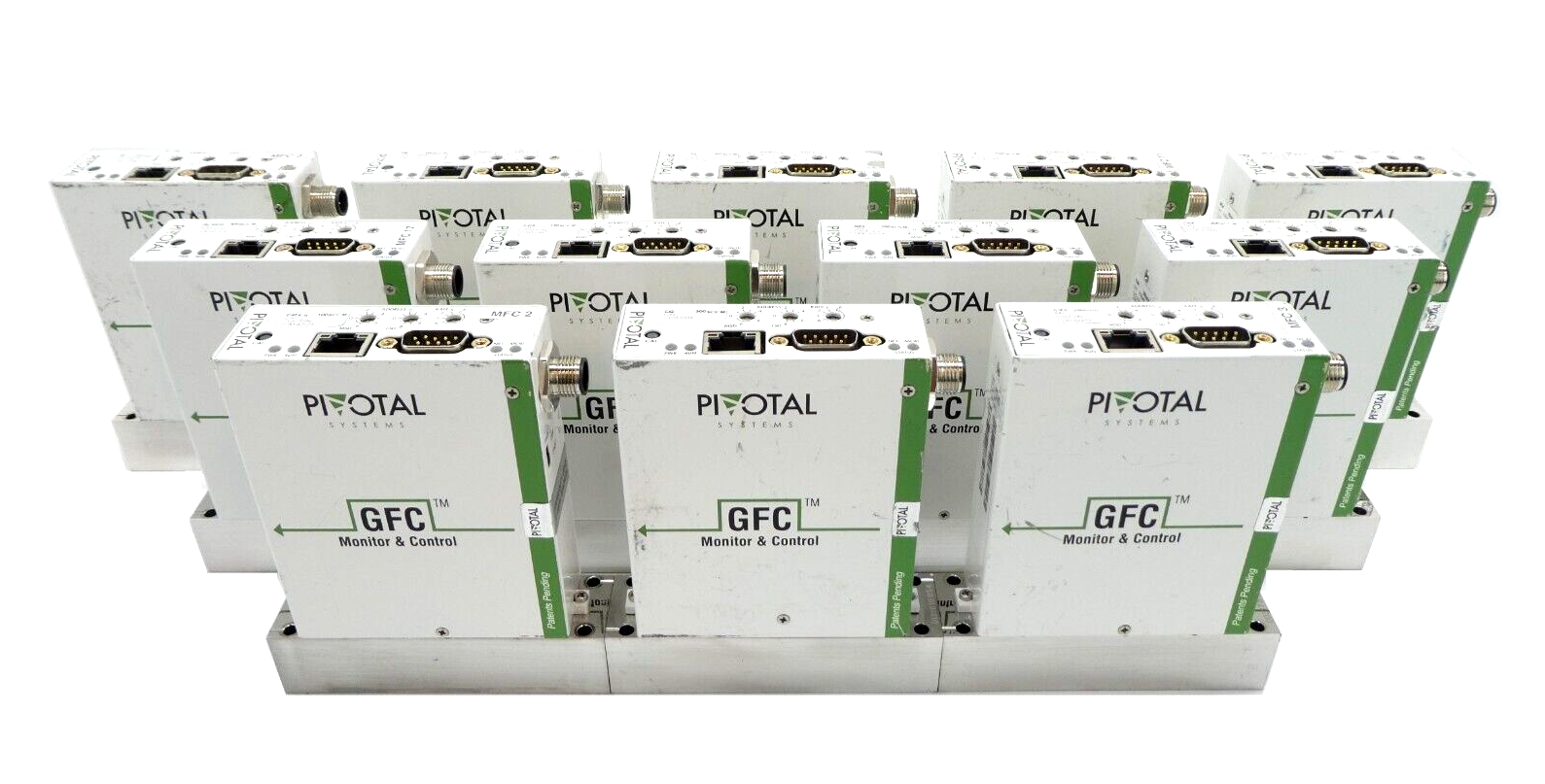 Pivotal Systems GFC Mass Flow Controller MFC 32-03000 32-02783 Lot of ...