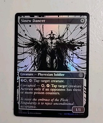 Sinew Dancer (Showcase) Phyrexia: All Will Be One Foil MTG | eBay