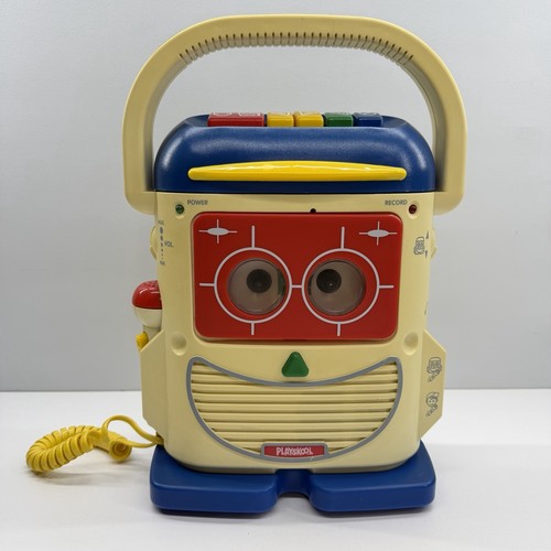 Playskool Rockin’ Robot PS-465 Voice Changer Cassette Recorder Toy ...