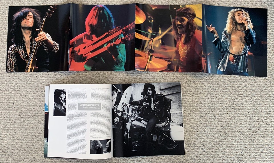 Led Zeppelin 4 Box Set - 4 CD's + 26 Page Book and poster - 1990 | eBay