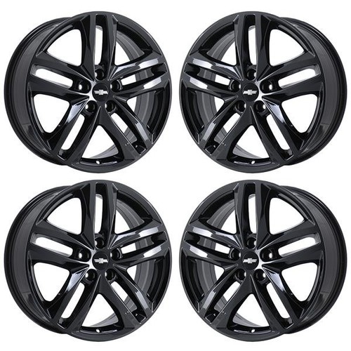 19" CHEVROLET EQUINOX PVD BLACK CHROME WHEELS-C RIMS FACTORY OEM 5832 ...
