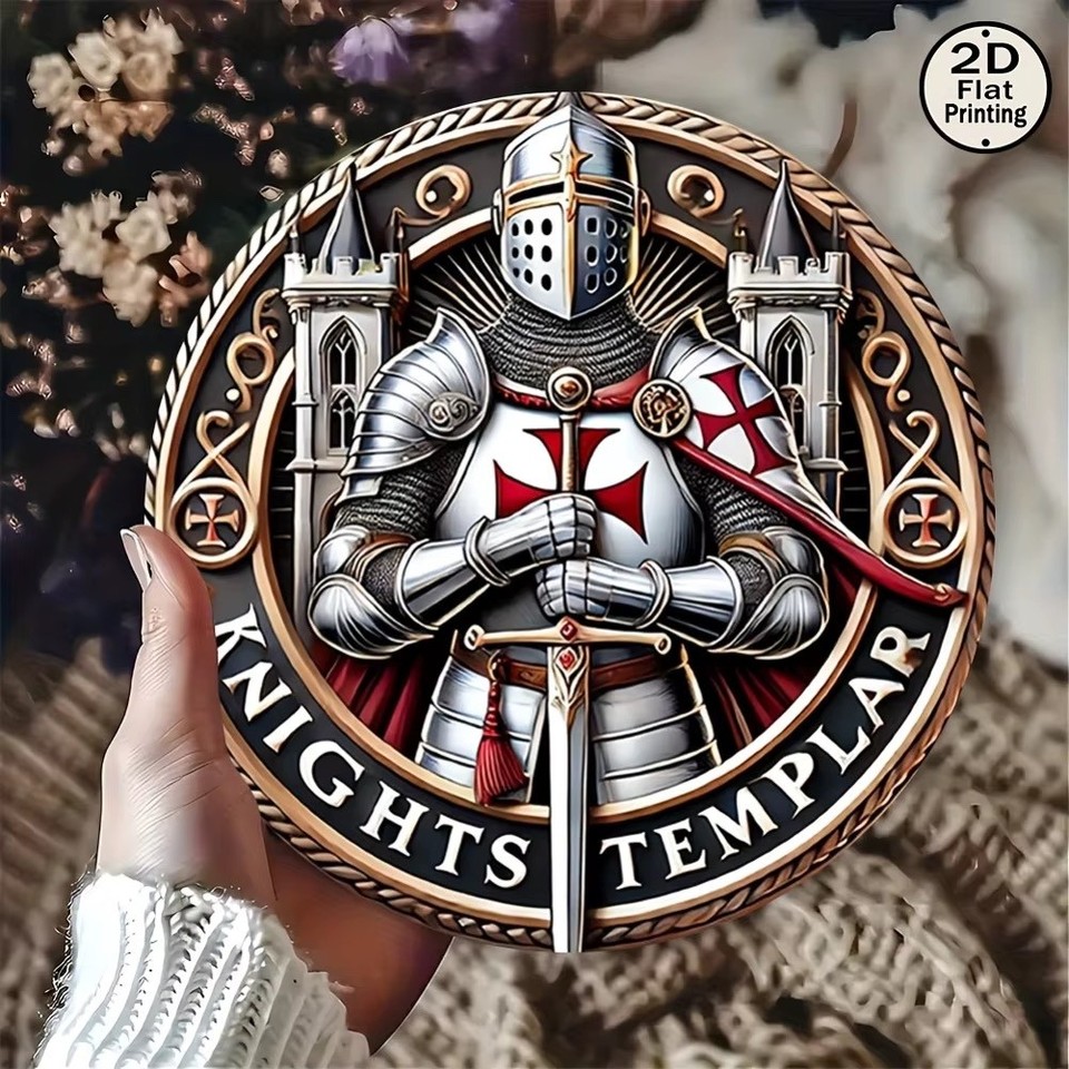 Knights Templar Wall Art Metal Sign : 20cm/8" | eBay UK