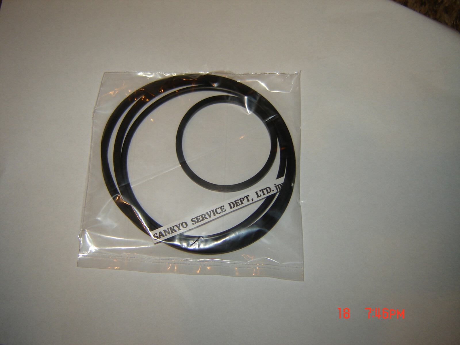 Sankyo SOUND- 600 Super 8 Single 8 Projector Belts, 3 Belt Kit,New ...