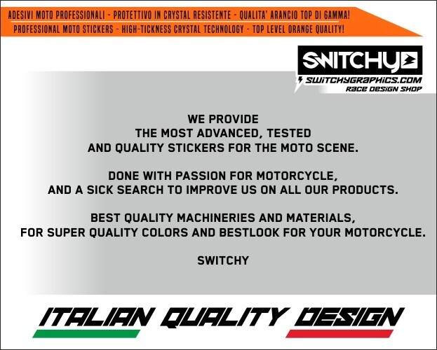 Graphic Ducati Hypermotard 1100 Compatible Stickers Kit Graphic Decal ...