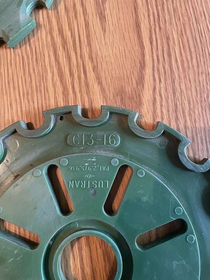 3 Used C13- 16 International Harvester Planter Plates - IH Lustran ...