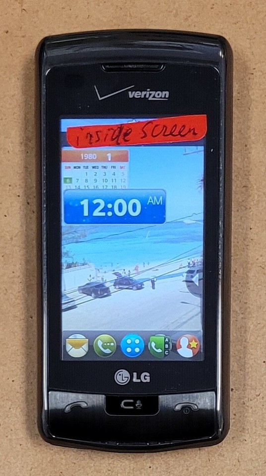 LG enV Touch VX11000 - Black and Silver ( Verizon ) Cellular Phone ...