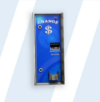 AMERICAN CHANGER AC8002 FRONT LOAD BILL/BANKNOTE CHANGER | eBay