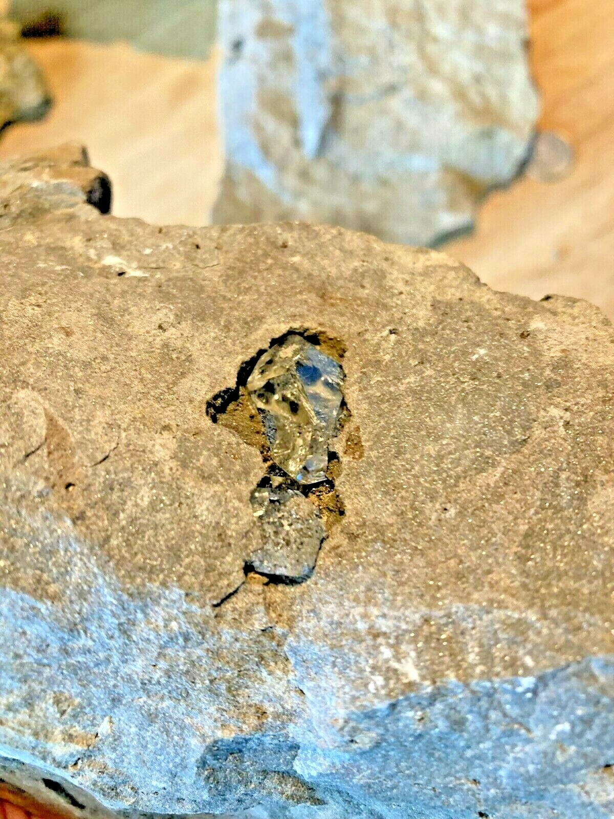 Herkimer NY diamond IN MATRIX 4#7oz 18mm Collectors grade! A | eBay