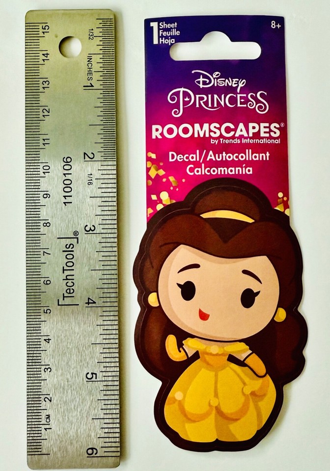 Disney Princess Belle Vinyl DECAL Stickers Glossy Laminated Beauty ...
