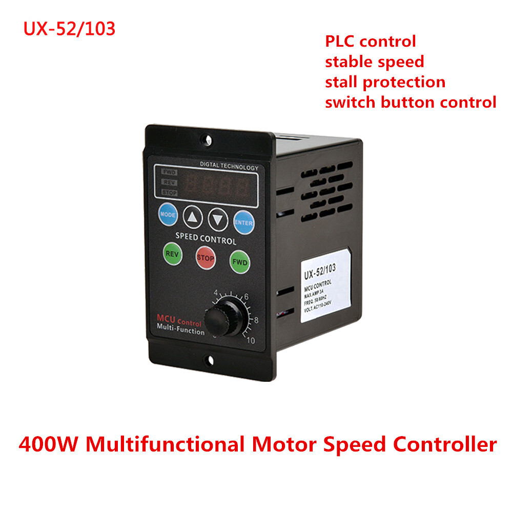UX-52 MCU Speed Controller Multi-function Motor Speed Controller High ...