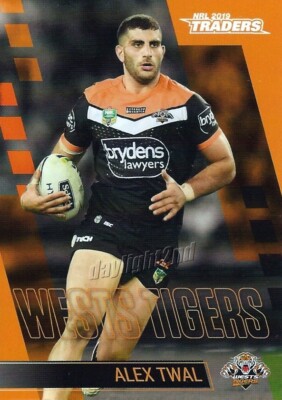 2019 WESTS TIGERS NRL Card ALEX TWAL Traders | eBay Australia