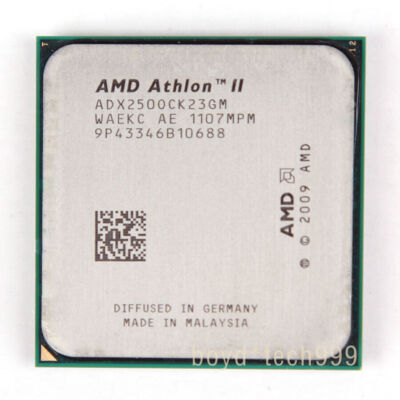 AMD Athlon II X2 250 CPU Processor ADX250OCK23GM 3 GHz 533 MHz Socket ...