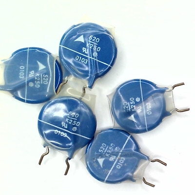 5x S20K250 250V VARISTOR 20mm METAL OXIDE 140J EPCOS | eBay Australia