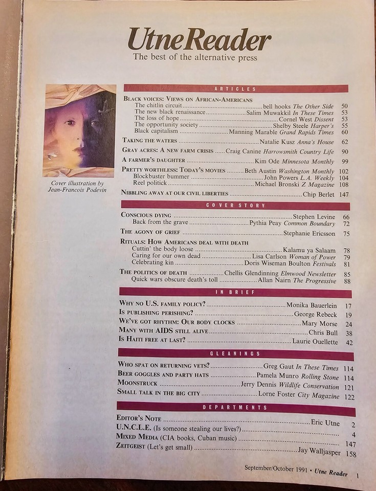 Utne Reader, The Best of the Alternative Press, Number 47, Sept/Oct ...