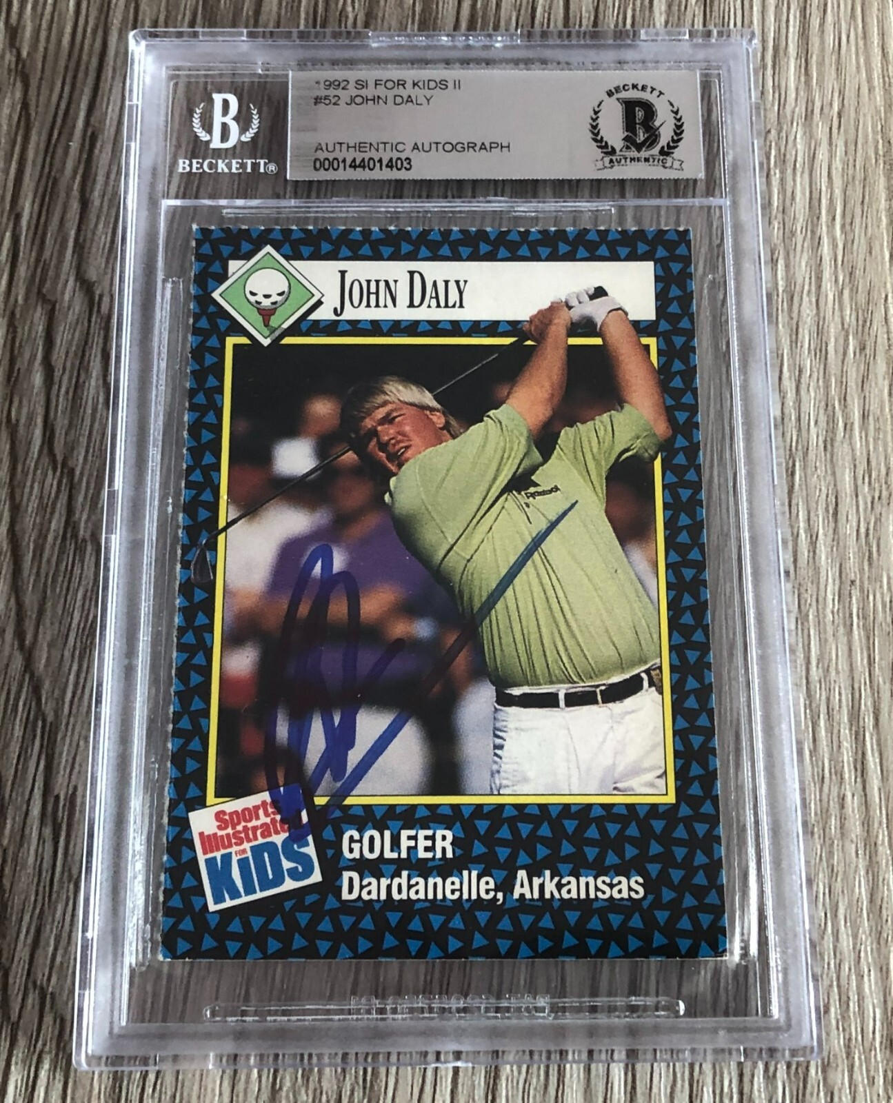 John Daly Autographed Memorabilia | Signed Photo, Jersey, Collectibles ...