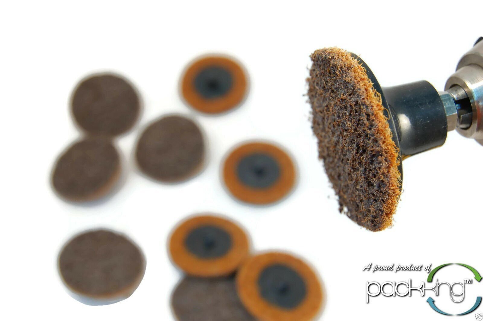 (20pc) 2" Surface Conditioning Discs (Coarse) Type R Roloc Threaded ...