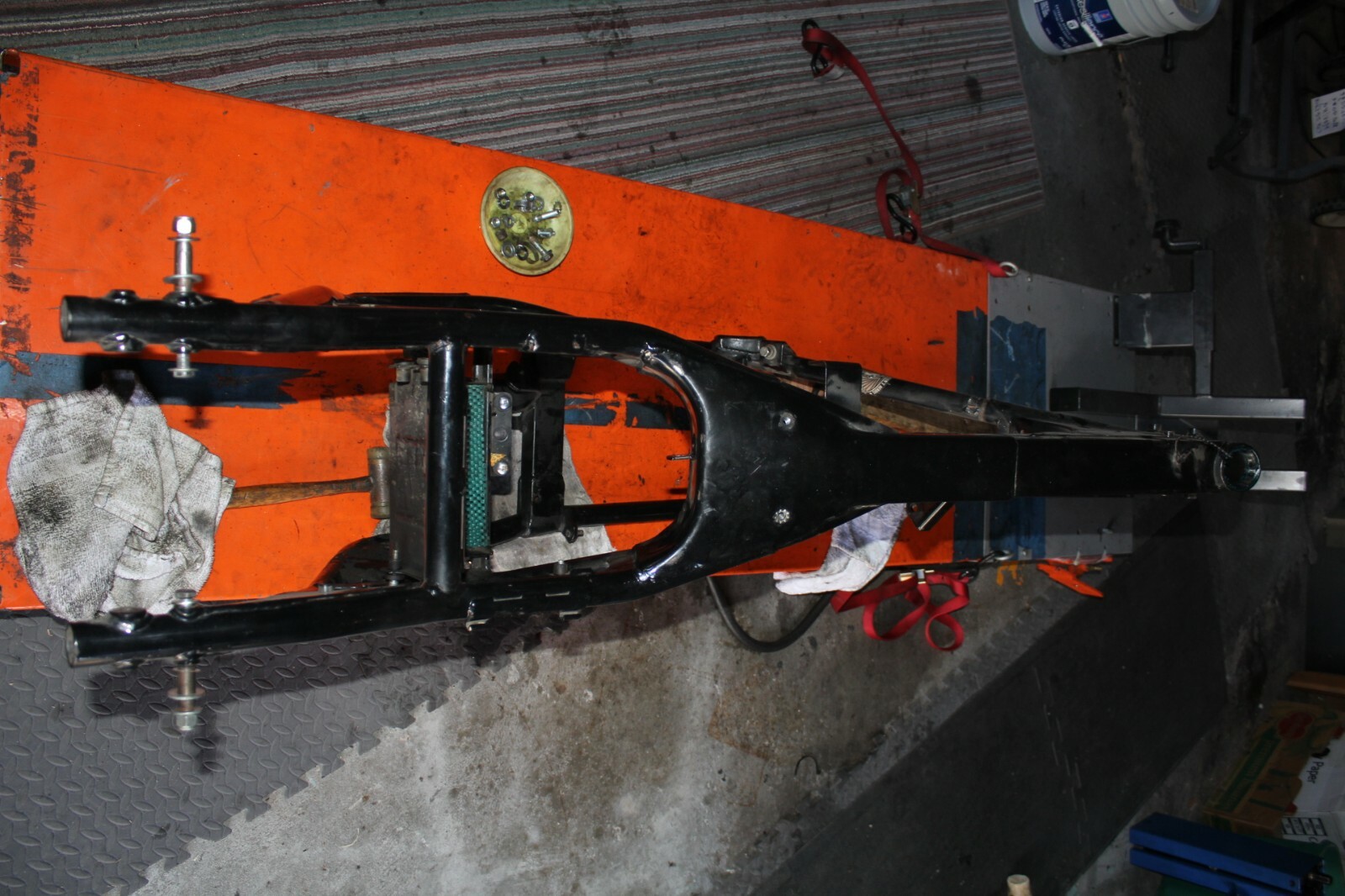 Harley FXR frame 1986 FXRD OEM ORIGINAL FXRT FXRP FXLR FXRS FXRC WOW ...