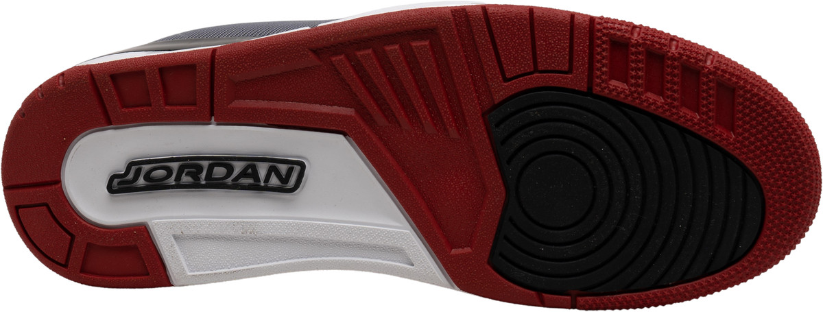 Jordan Flight Club 90s Grey Gym Red for Sale | Authenticity Guaranteed ...