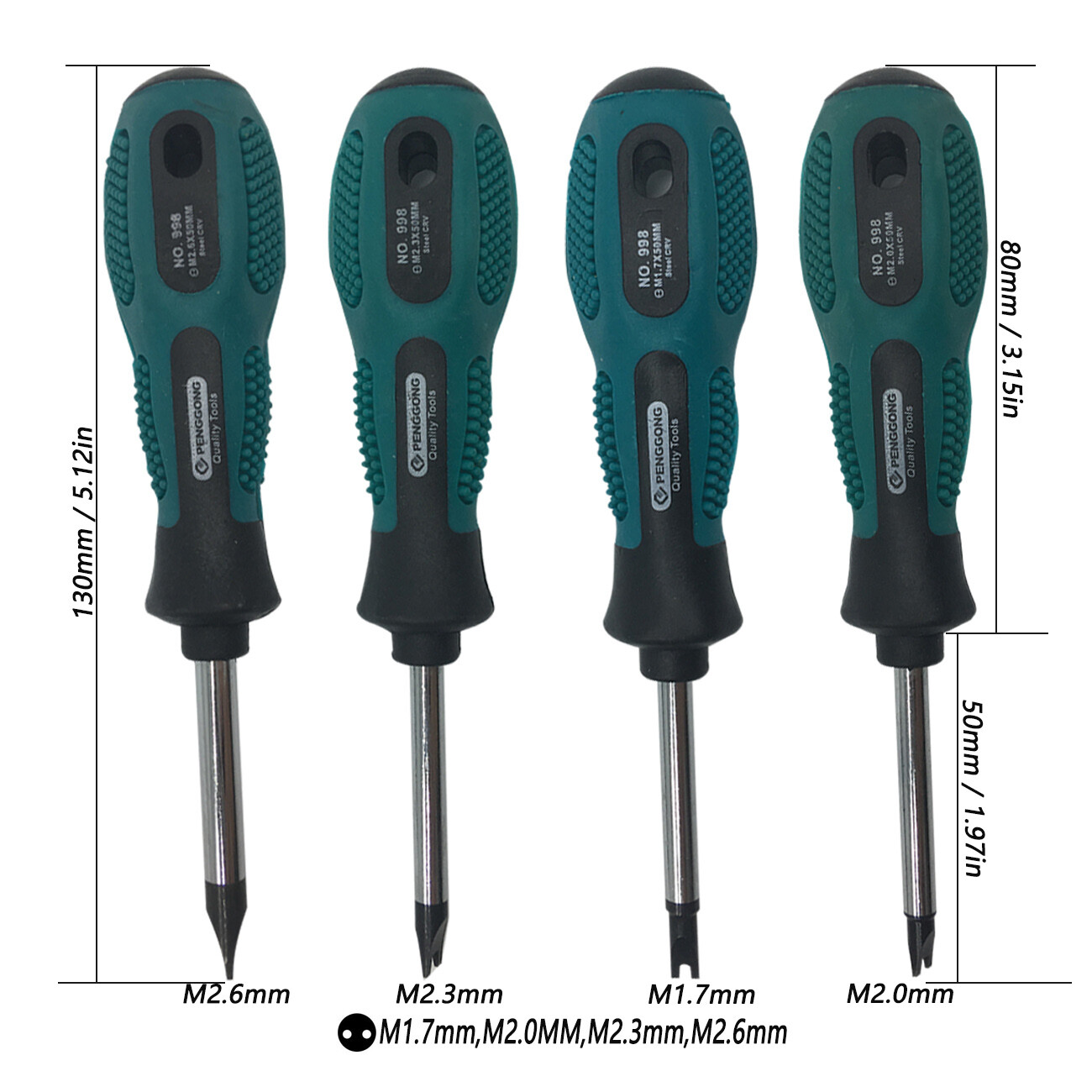 U Fork Type Multi-Purpose Screwdriver Magnetic Screws Driver Tool M1 ...