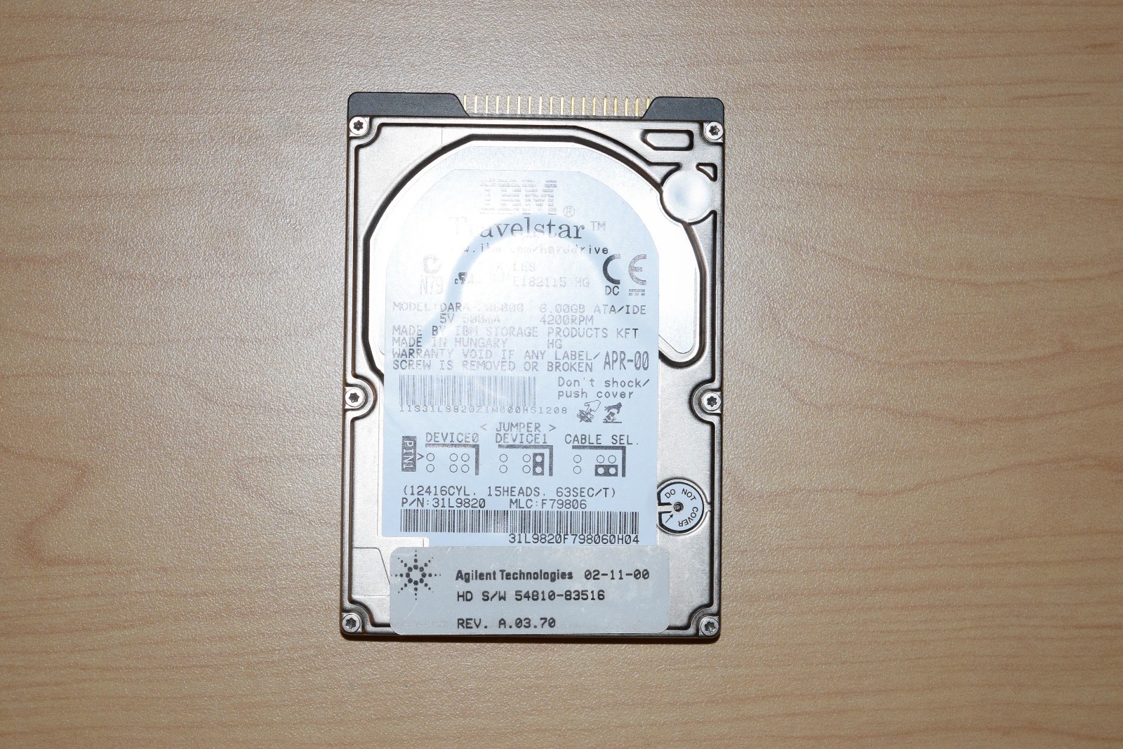HP 54810-68726 hard drive for Infinium 54810A 54815A 54820A 54825A ...