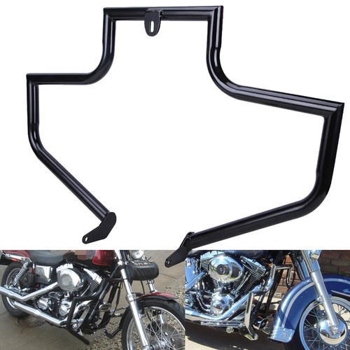 1-1/4" Highway Engine Guard Crash Bar For Harley Fatboy Softail FLST ...
