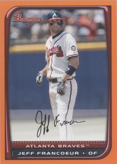 2008 Bowman - Jeff Francoeur #189 Orange /250 for sale online | eBay