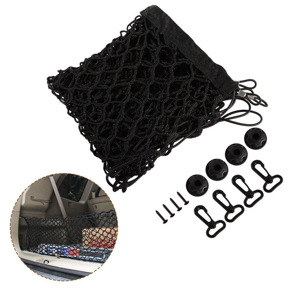 Larger Envelope Style Trunk Fixed Cargo Net Elastic Mesh Storage For ...