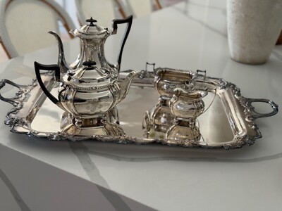 ANTIQUE WANLESS & CO SILVER TEA SET | eBay