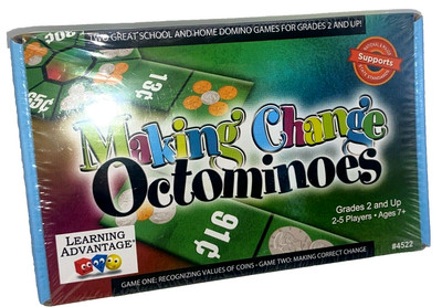 Making Change Octominoes ~ Coin Values Educational Mathematics Game ...