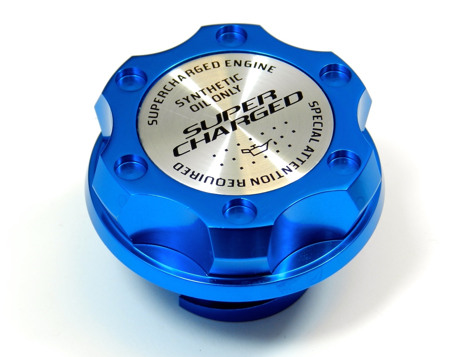 SUPERCHARGED CNC BILLET ENGINE OIL FILLER CAP FOR CHEVY LS1 LS2 LS3 LS6 ...