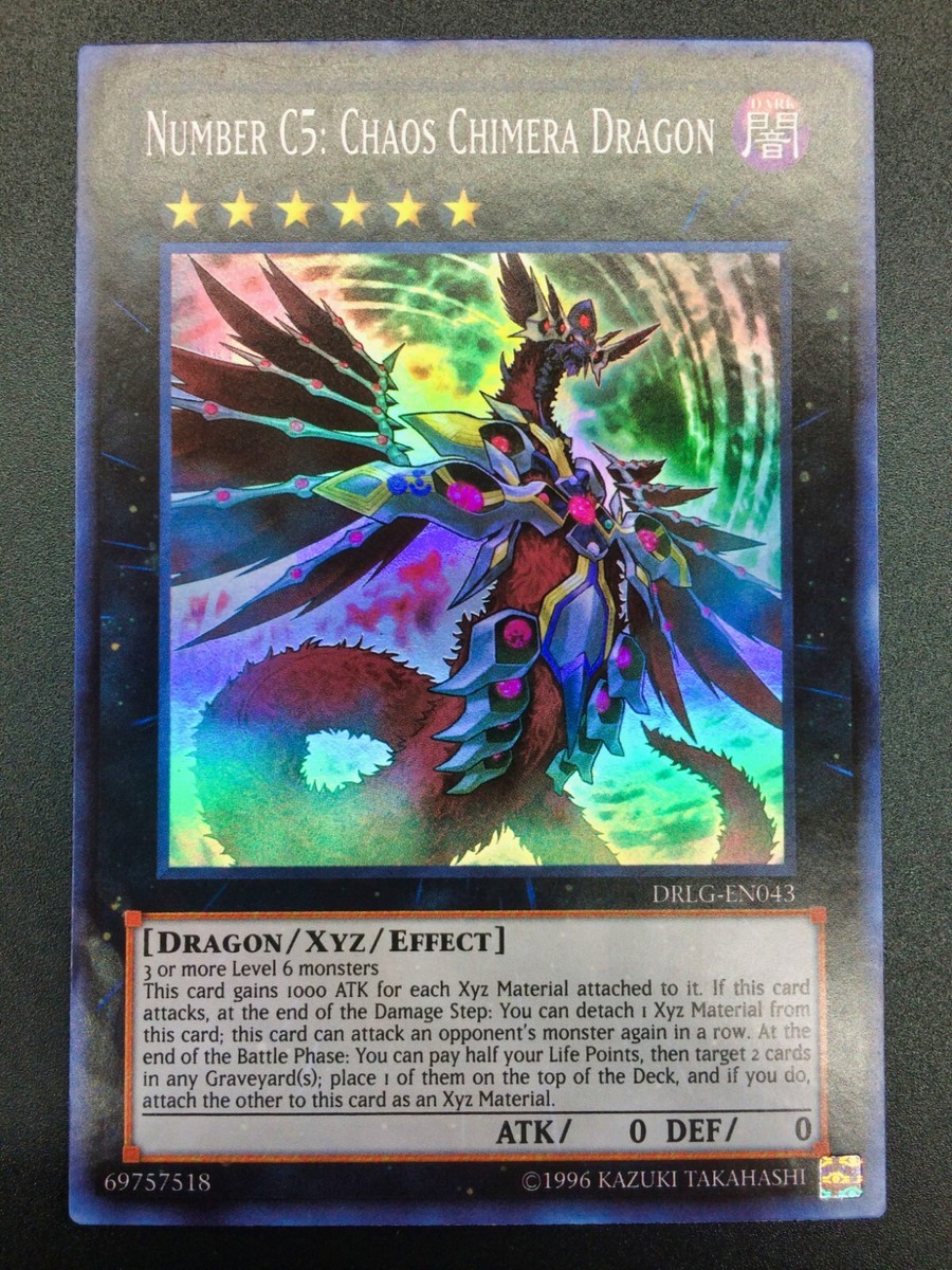 Yugioh Number 5 Des Chimera Dragon