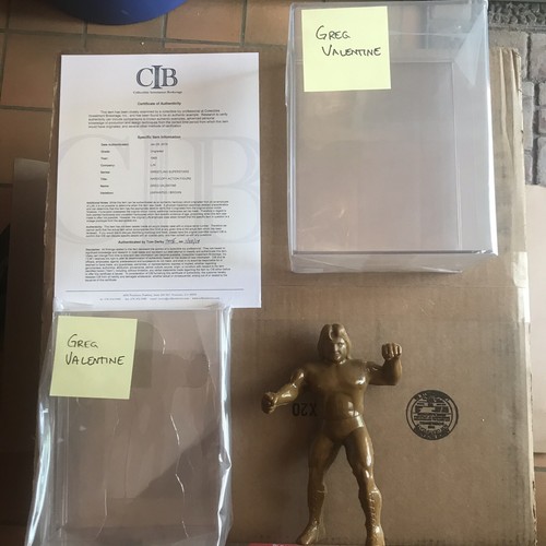 WWE WWF LJN RARE VINTAGE RESIN PROTOTYPE WRESTLING FIGURE AFA CGA 80s ...