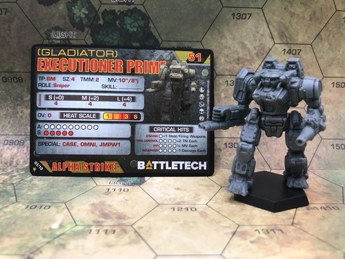 BattleTech Executioner/Gladiator Assault Mech (CGL New Sculpt) | eBay