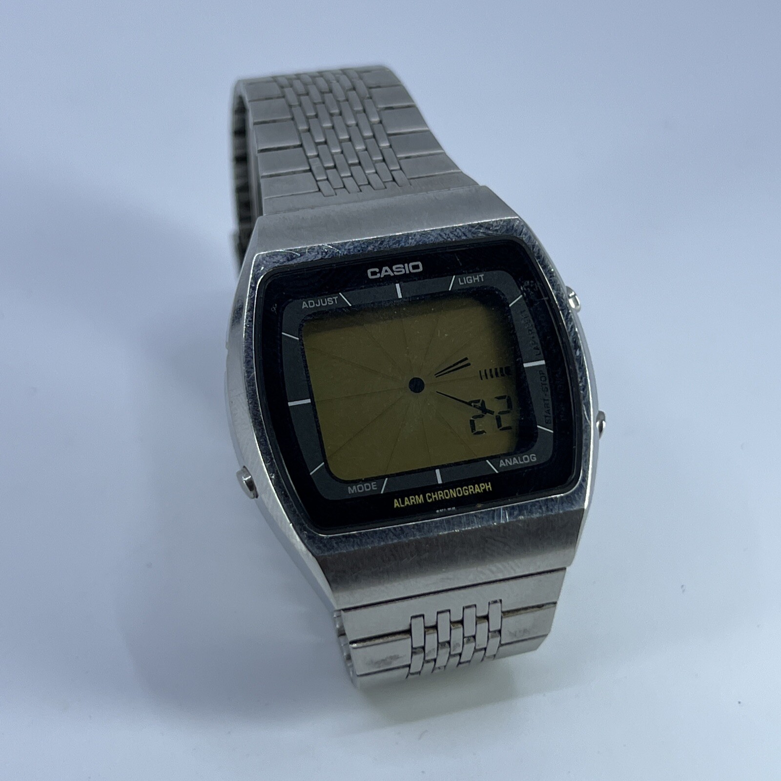 Vintage 1980s Casio 103 A203 Digital Watch Blue Thunder Battery for ...