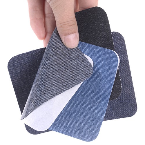 12pcs Jeans Patch Iron On Patches Repair Patchwork For Clothes Stickers ...