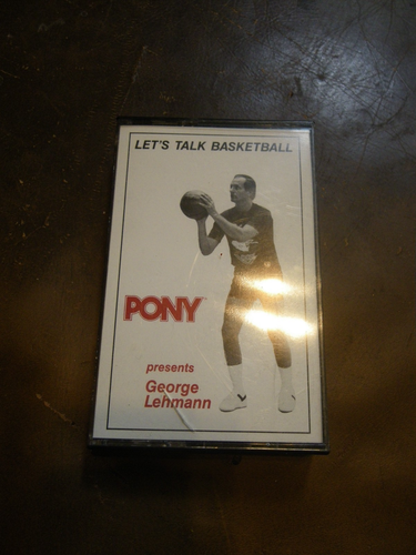 Vintage Cassette Tape Let's Talk Basketball PONY Presents George ...